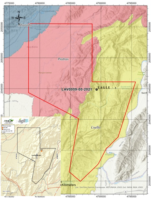 PIS - Área de Perforación Exploratoria VSM-3
